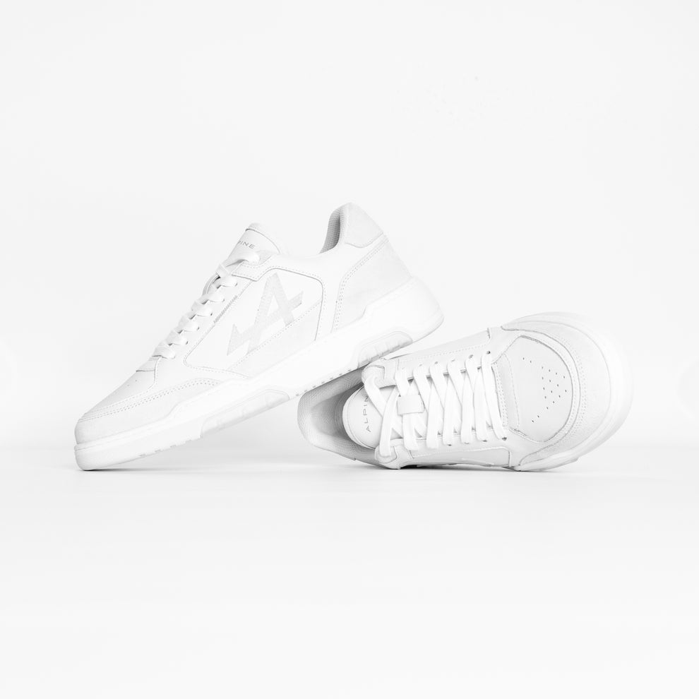 SNEAKER SUPER LEGGERA BLANCHE - ALPINE X SAVOIR FAIRE – Alpine SHOP