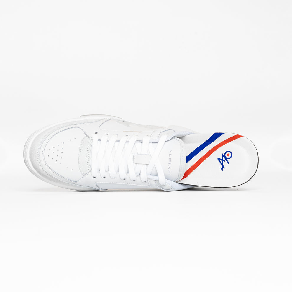 SNEAKER SUPER LEGGERA BLANCHE - ALPINE X SAVOIR FAIRE – Alpine SHOP